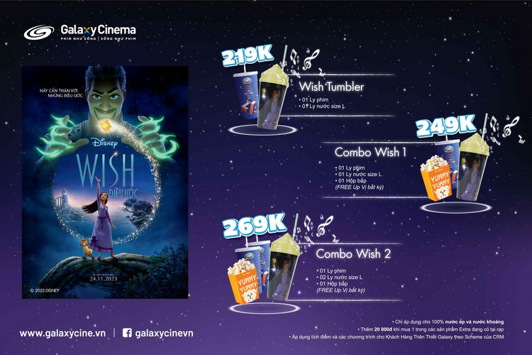 Ly Điều Ước Từ Wish – Quà Tuyệt Vời Tặng Nhau Cuối Năm! | Galaxy Cinema