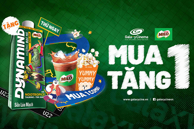 Milo Dynamind Thanh Mát Cùng Khuyến Mãi Khủng