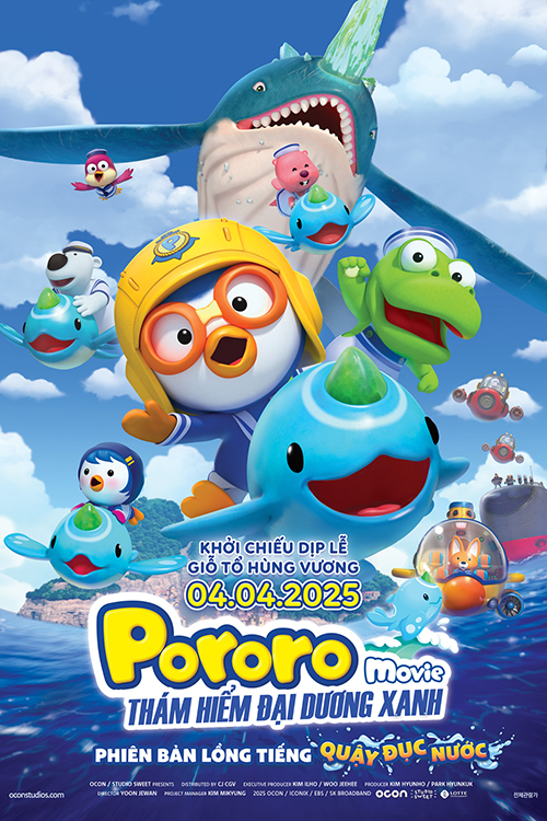 Đặt vé phim Pororo Thám Hiểm Đại Dương Xanh (2025) | Galaxy Cinema